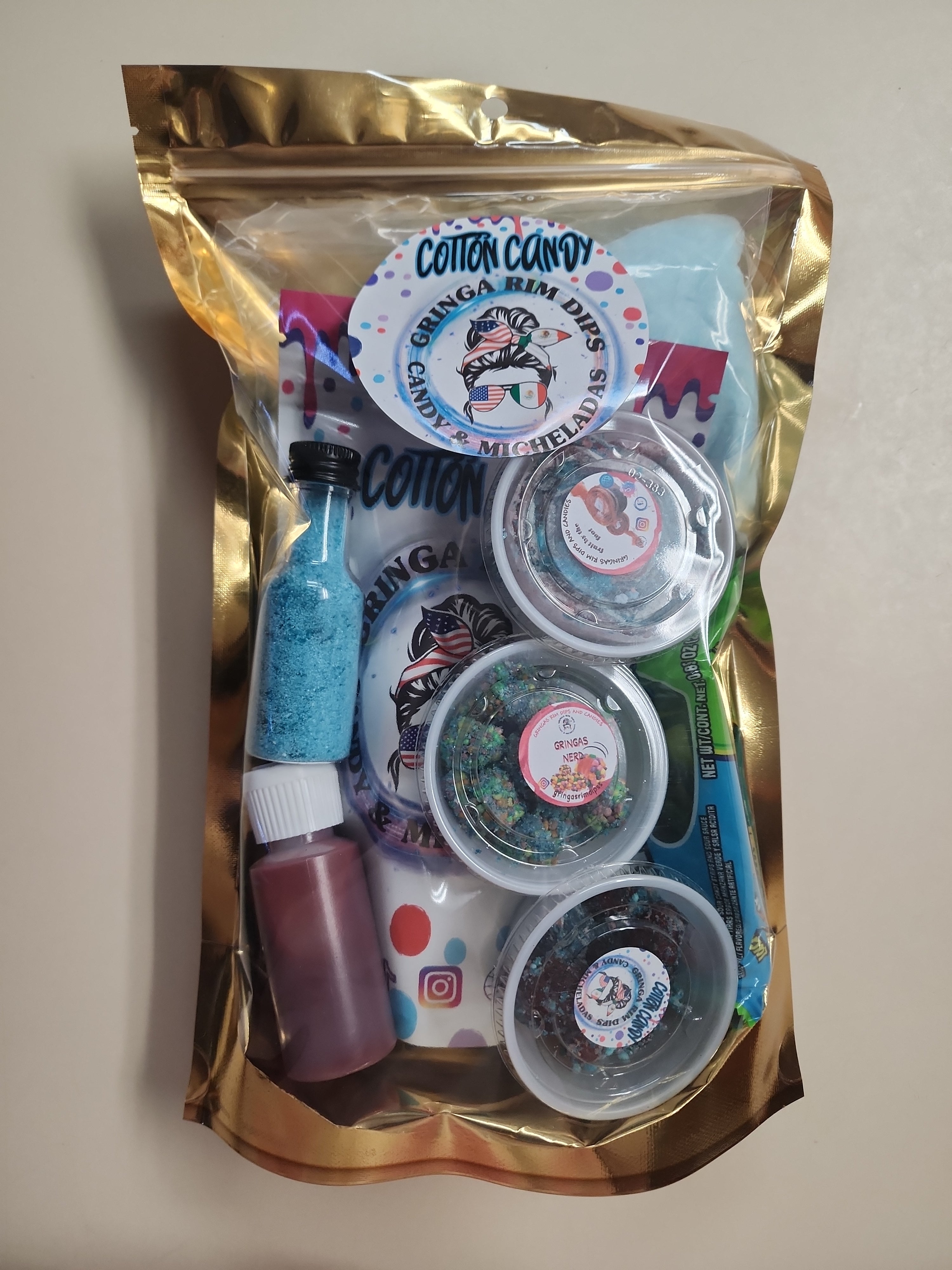 Cotton Candy Pickle Kit – Gringas Rim Dips LLC